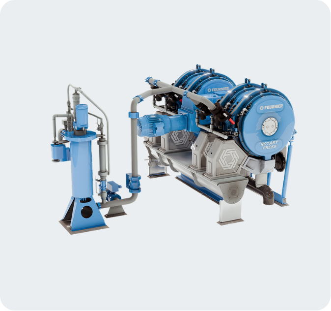 Rotary Press - Efficient solid-liquid separation | PG Flow Solutions